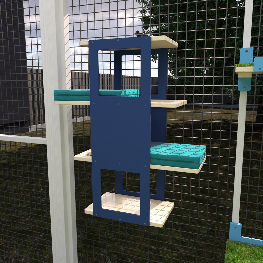 Outdoor Cat Furniture - Catio Stacker from Scratchy – Scratchy Things